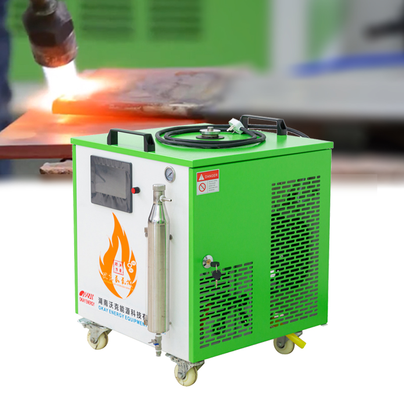 Why do we use oxyhydrogen welding machine to weld copper bars and tubes